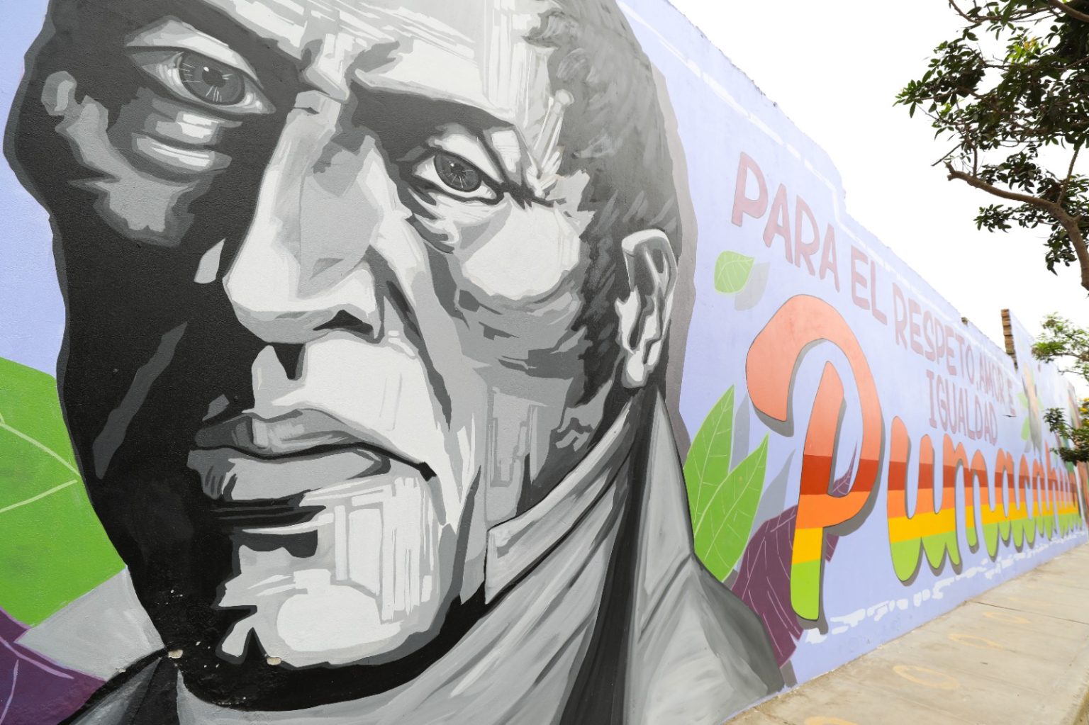 Colegio Mateo Pumacahua inaugura mural que promueve el respeto y la ...